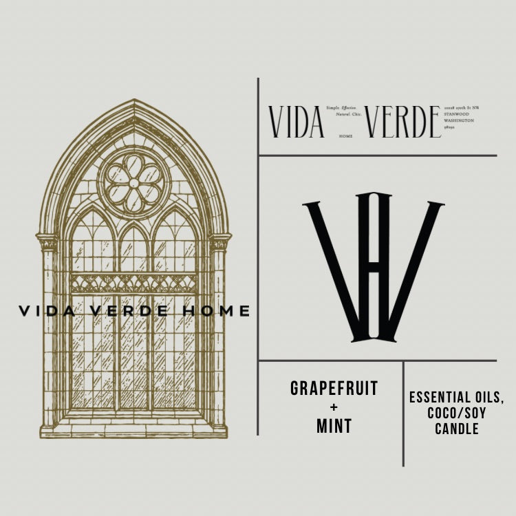 Vida Verde Candles - Premium Hand-Poured 9 oz Candles | Vida Verde Home ...